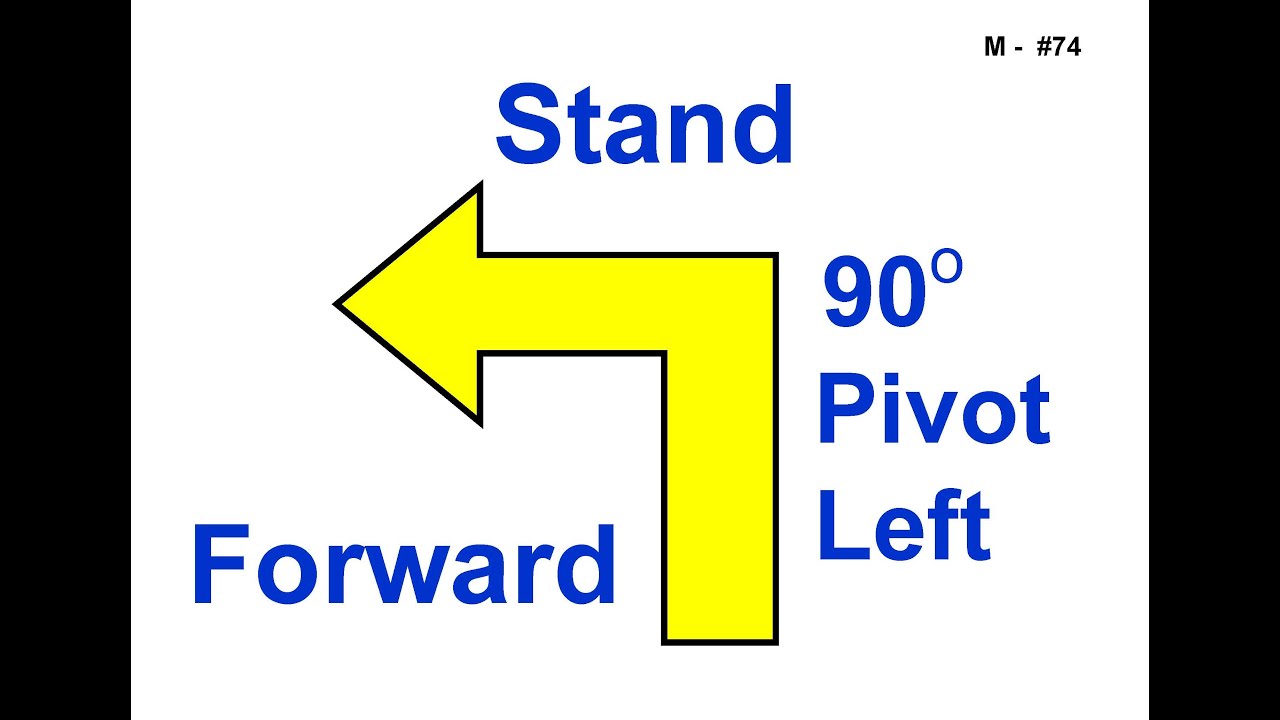 ANKC 2021 Rally Sign #74: Stand – Pivot Left – Forward (Master) - YouTube