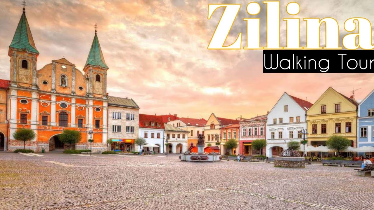 4K Zilina Walking Tour Video | Slovakia Tour | Walking Tour - YouTube