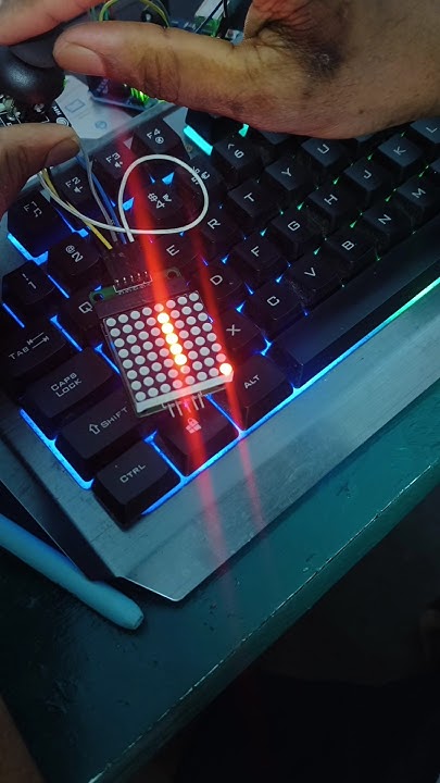 Make a Snake 🐍 Game Using Arduino || Joystick Control snake game using ...