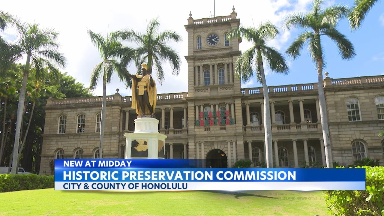 Mayor Blangiardi announces formation of Oahu Historic Preservation ...