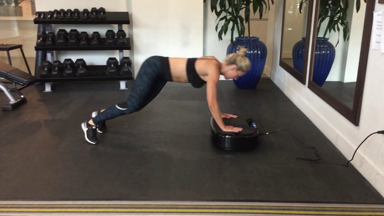 Bodyweight Total Body Workout on Power Plate | Caroline Pearce - YouTube