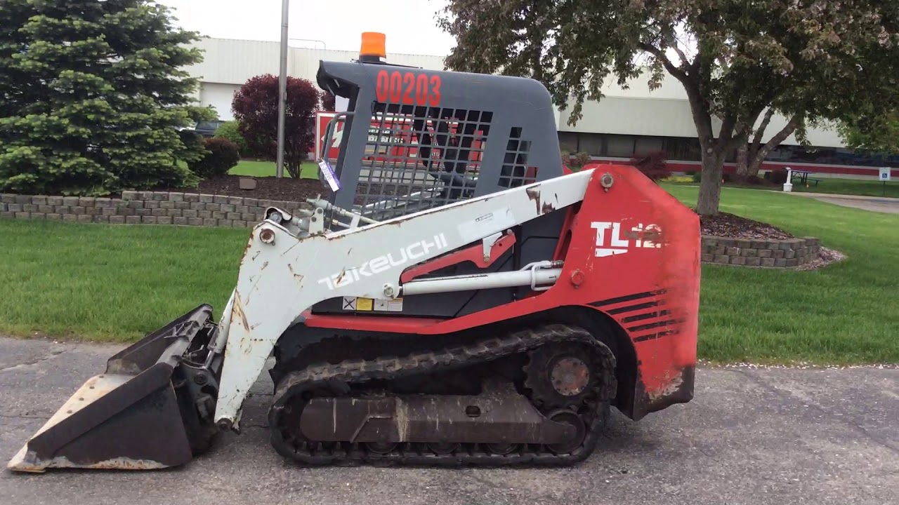 Takeuchi TL120 | For Sale | Online Auction | Orbitbid.com - YouTube