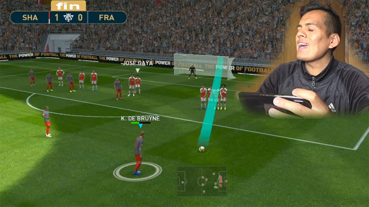 ASÍ SE TIENE QUE JUGAR UN PARTIDO DE FUTBOL | Pes Mobile 2019 Android ...