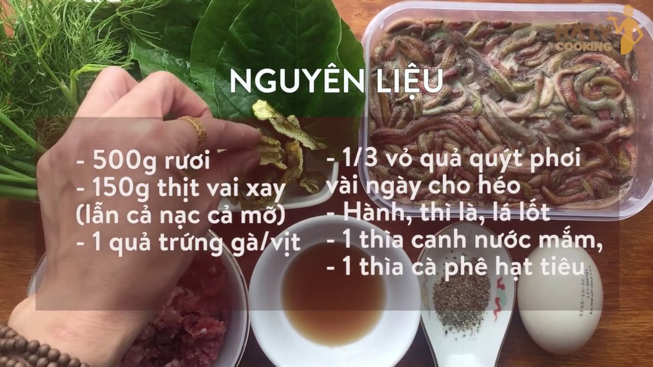 [GÓC ẨM THỰC] Hướng dẫn cách làm Chả Rươi ngon chuẩn vị How To Cook ...