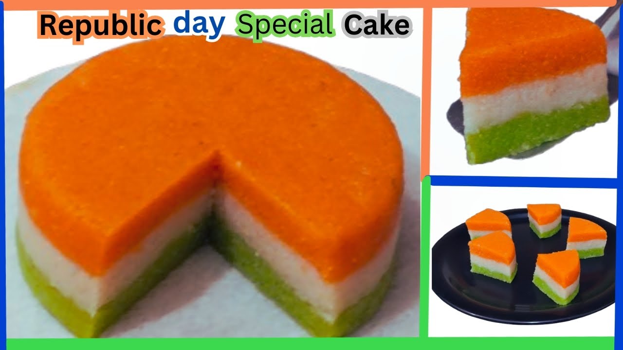 Republic Day Special: How to Make Tricolor Rava Cake at Home | Easy ...