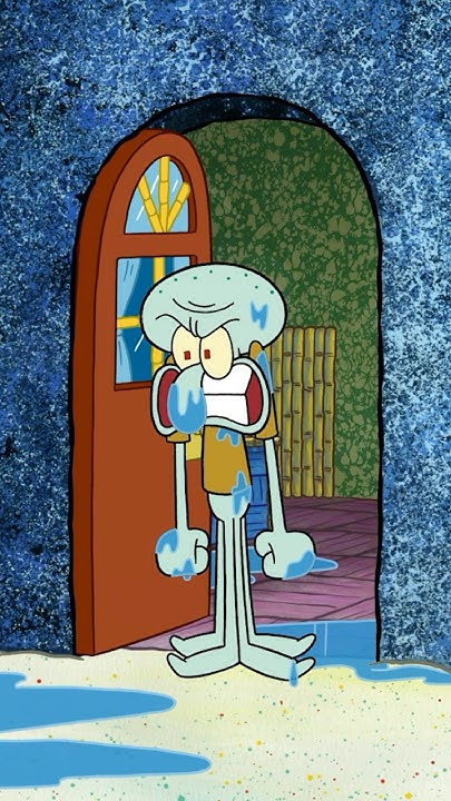 Squidward having the WORST summer EVER! ☀️😡 SpongeBob | #shorts - YouTube