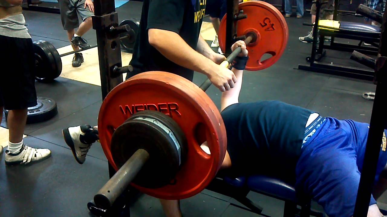 Gratz 305 Bench Press - YouTube