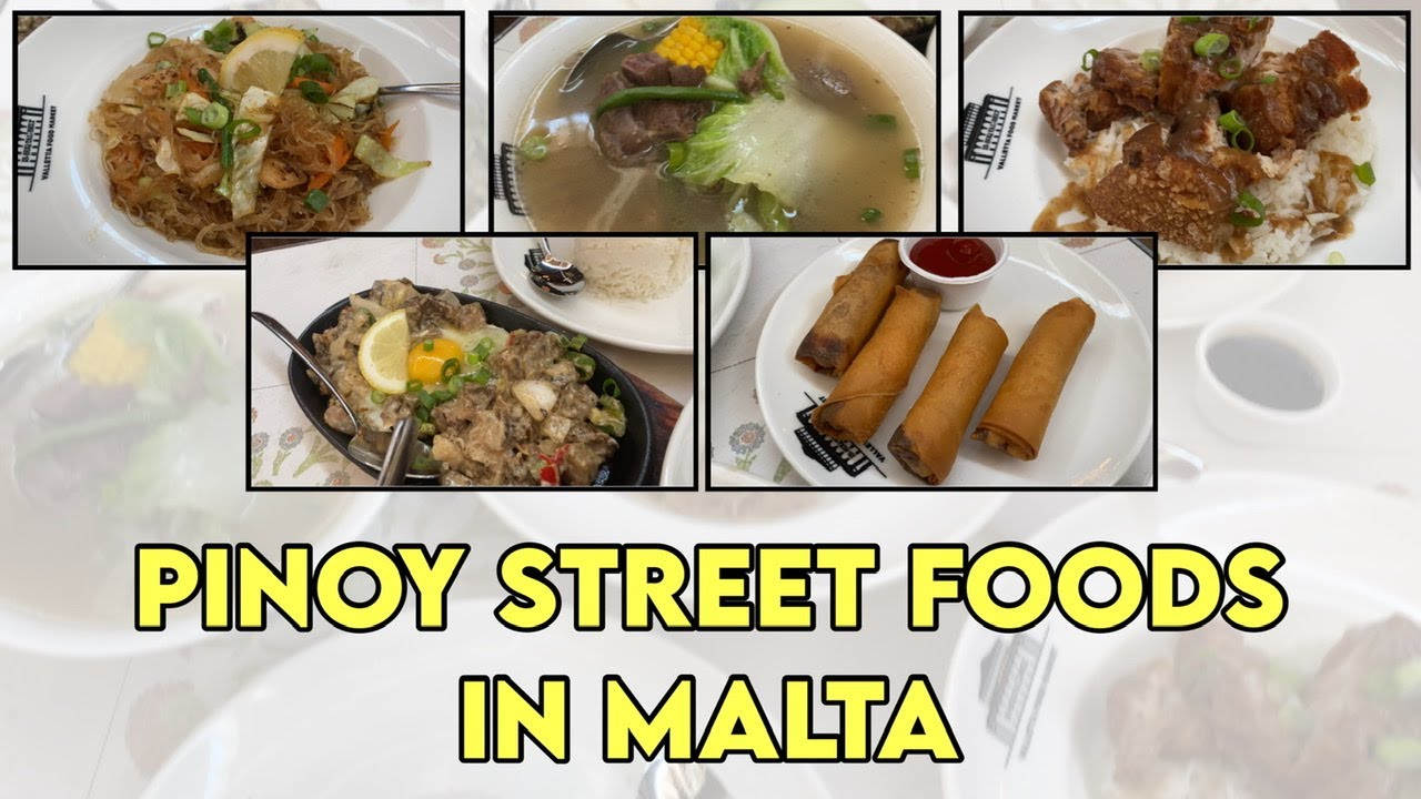 PINOY STREET FOOD IN MALTA | PINOY FOODS IN MALTA | MUKBANG | VLOG 023 ...
