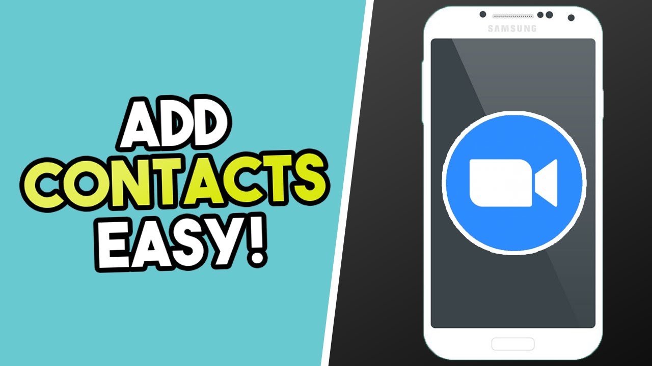 How To Add Contacts On Zoom App (QUICK & EASY!) - YouTube