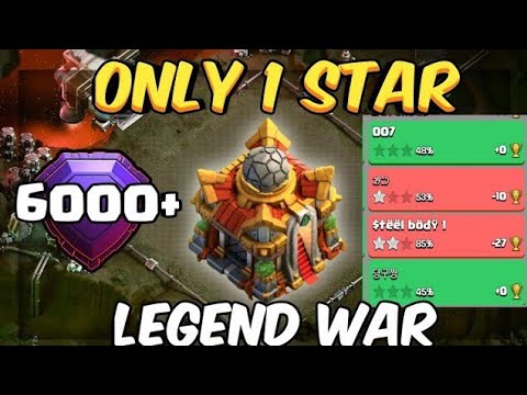 6000+ Only 1 Star Th16 War Base (2024)+8 Defense Replay Proof+ LINK Th16 Legend Base With Links ...