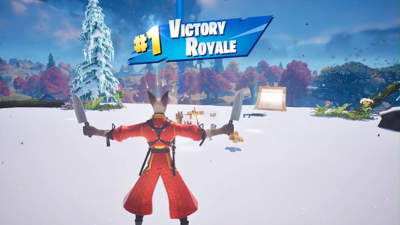 AZUKI (Imperial Style) Skin Solo Gameplay in FORTNITE! - YouTube