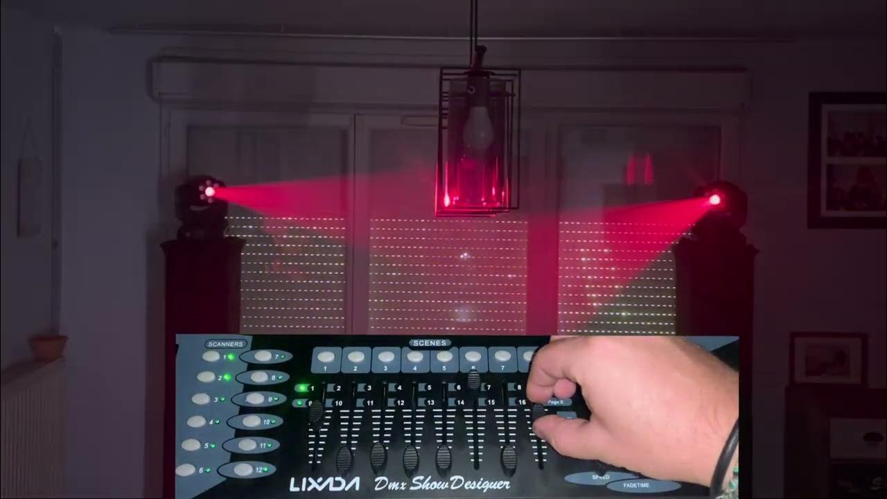 DMX 512 TUTO complet - YouTube