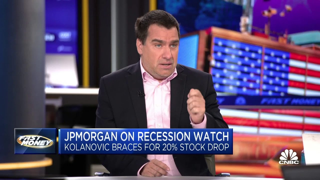 JPMorgan's Marko Kolanovic on recession watch, braces for 20% plunge in ...