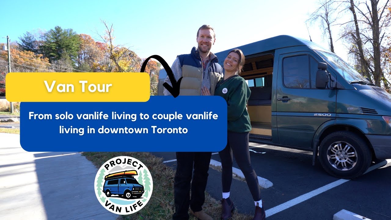 Van Tour | From solo vanlife living to couple vanlife living in ...