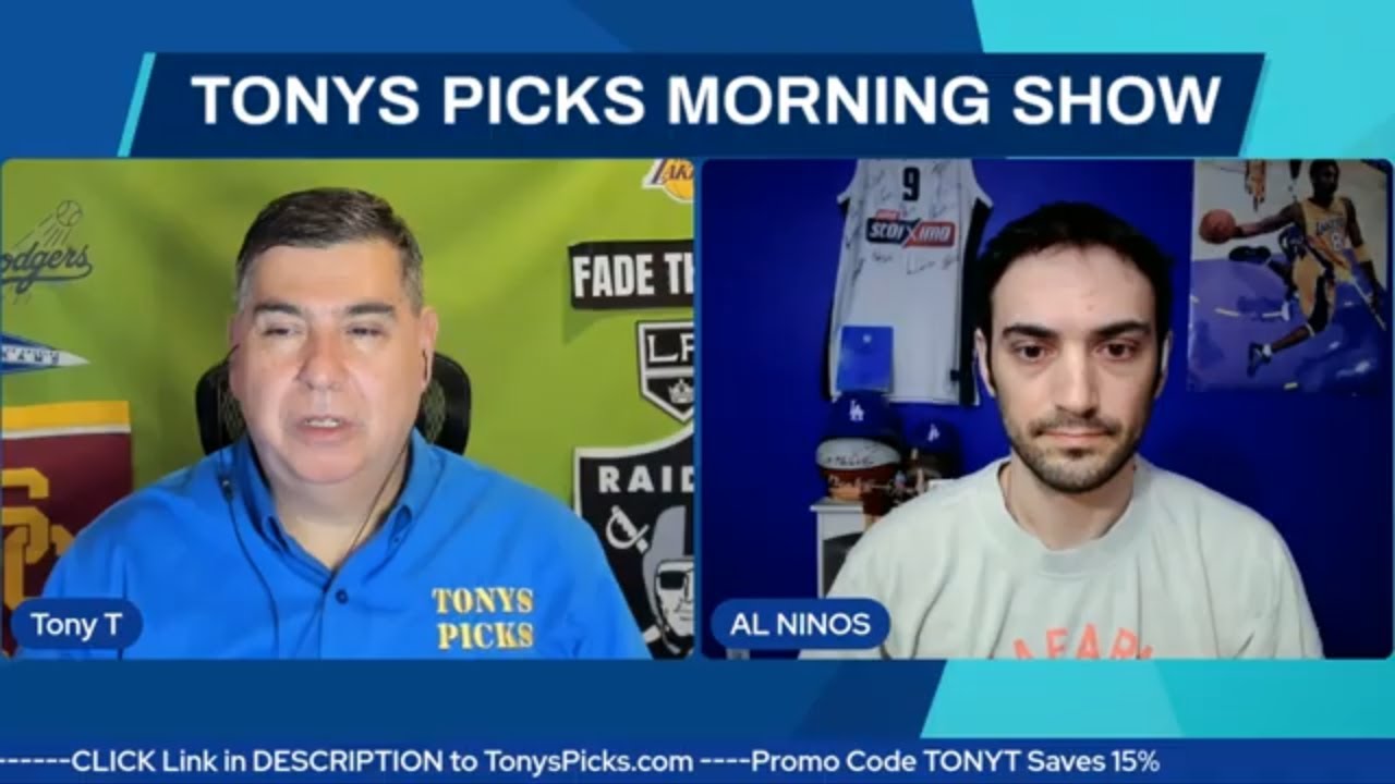 Live NBA NHL NCAAB Picks Tonys Picks Morning Show 3-24-2026 - YouTube