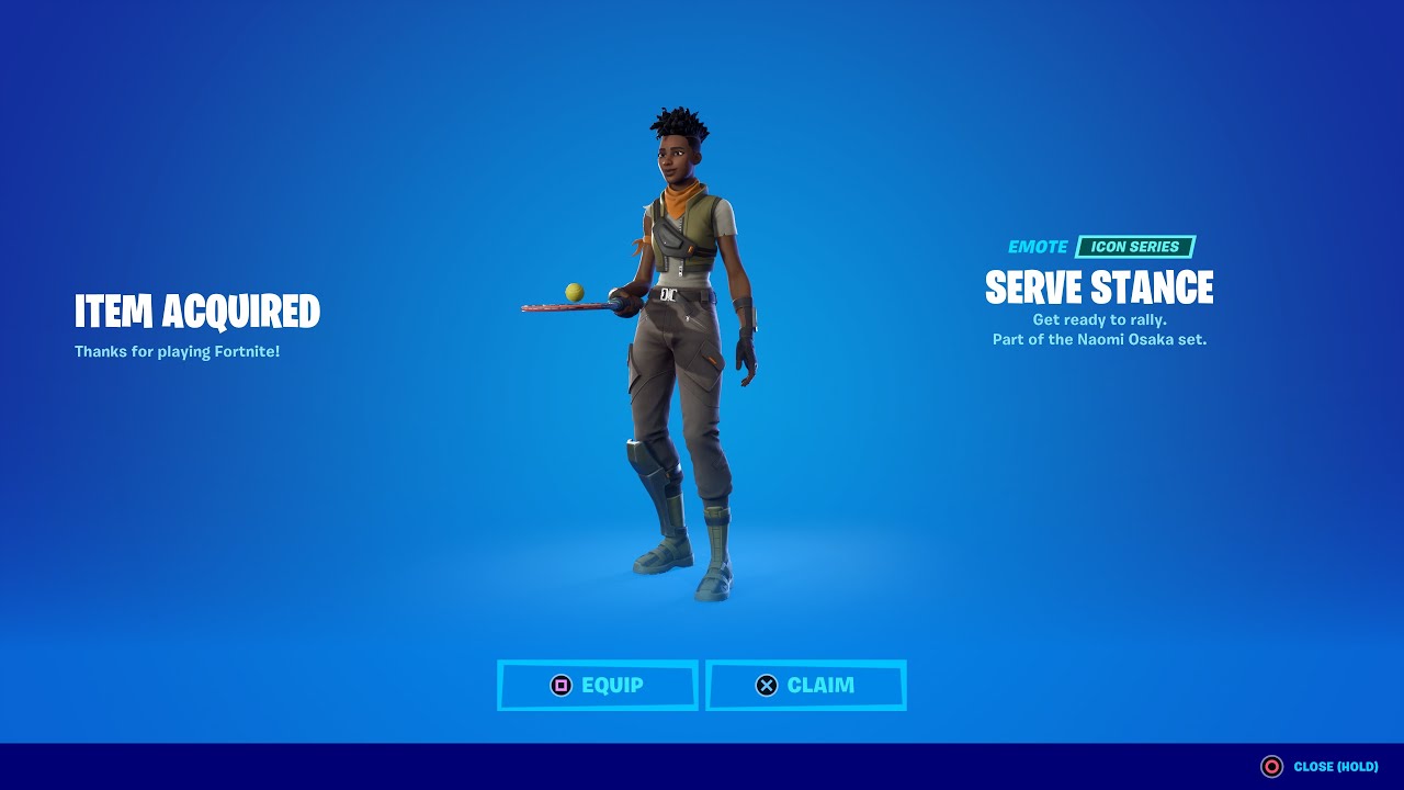 How To Get Serve Stance Emote For FREE! (Fortnite) - YouTube