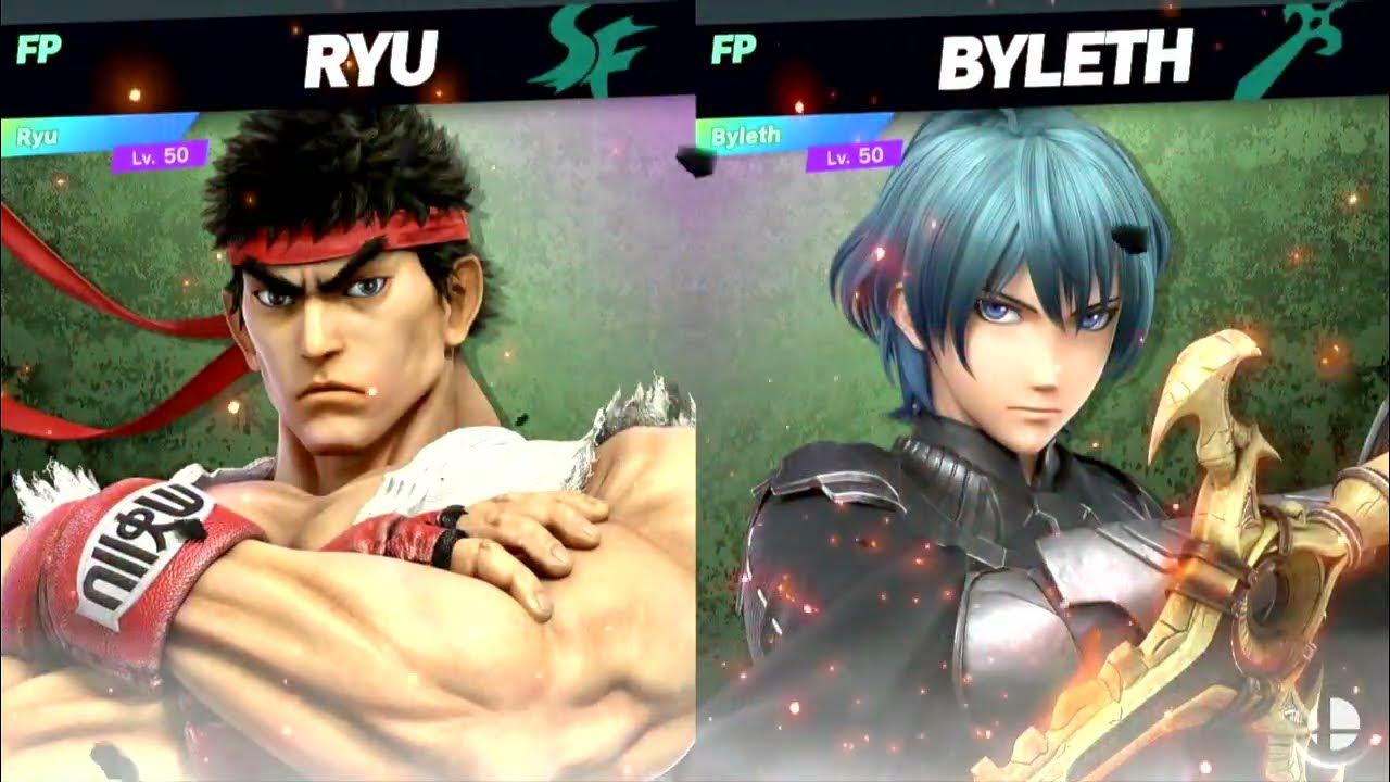 Super Smash Bros Ultimate Amiibo Fights – 3pm Poll Ryu vs Byleth - YouTube