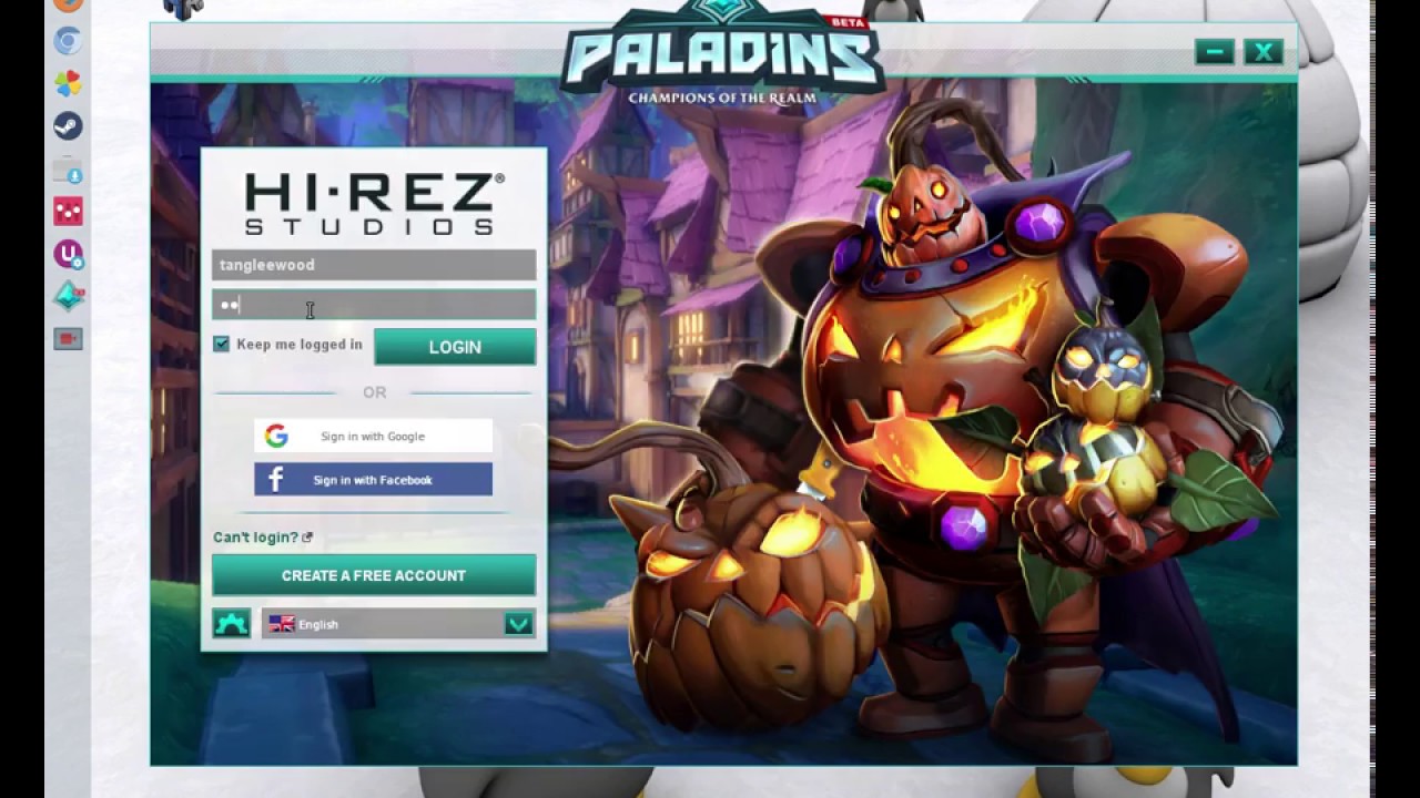 Paladins UBUNTU 16.04 lts TEST GAMEPLAY - YouTube