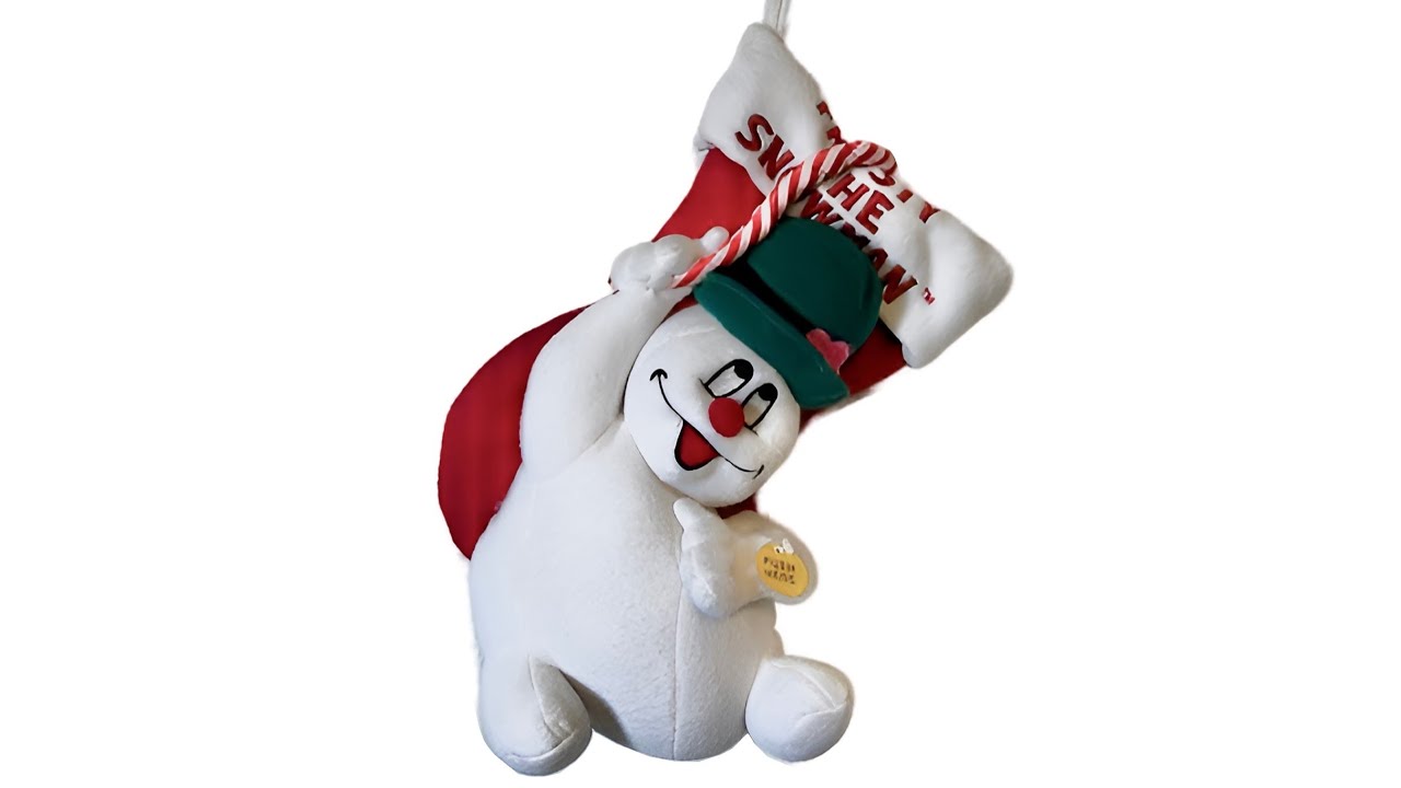Gemmy Christmas 2001 Frosty The Snowman Stocking (Rite Aid Model ...