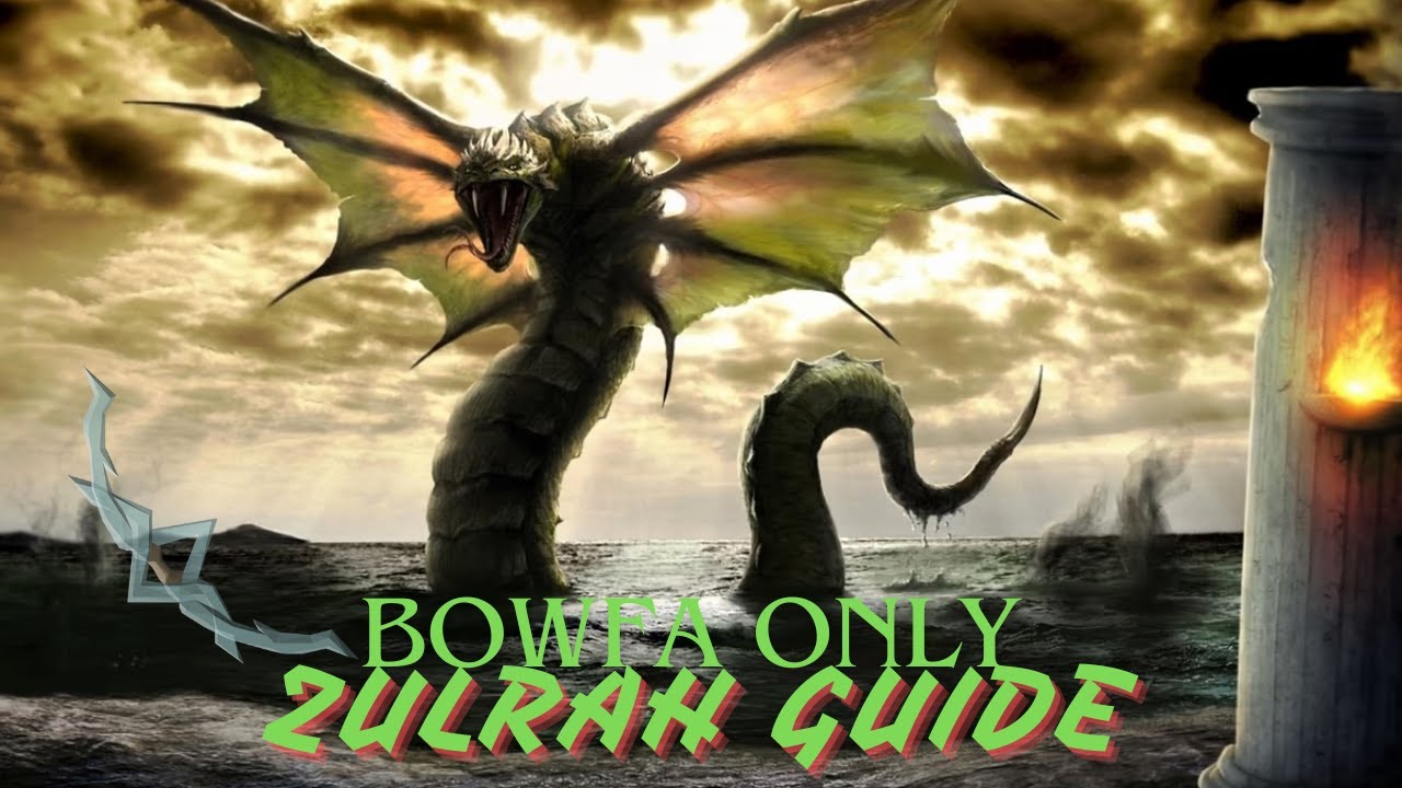 OSRS BOWFA Only Zulrah Guide 2025 - YouTube