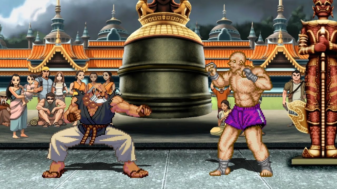 GOUKEN vs SAGAT SF1 - The most epic fight ever made - YouTube