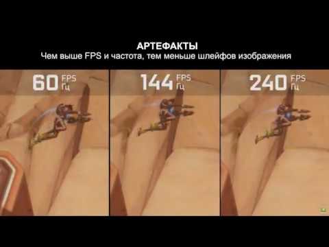 Как включить на мониторе 144 герца на рабочем столе - YouTube