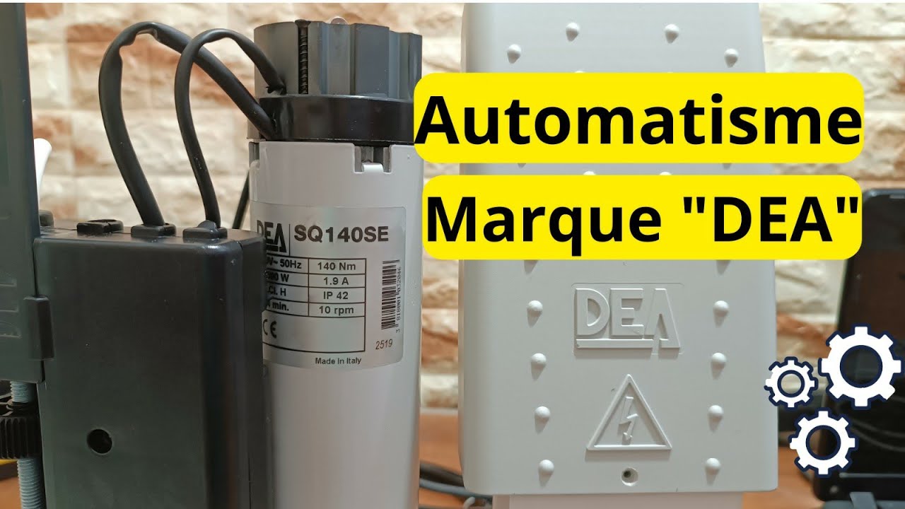 Automatisme DEA pour porte automatique - YouTube