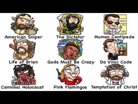 Every BANNED Movie Explained In 14 Minutes