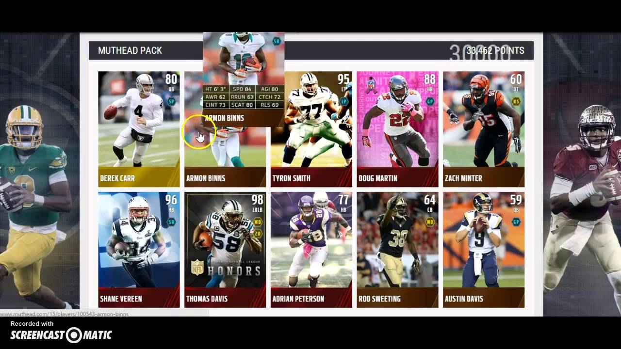 Madden 15 Pack Opening Simulator (#1) - YouTube