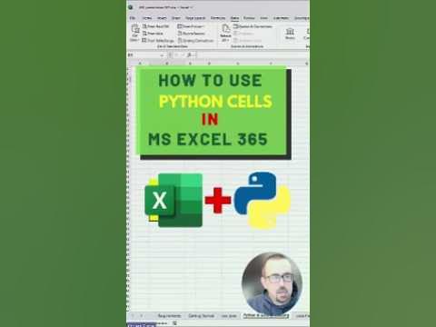 How to Use Python Cells in Excel 365 #excel #exceltricks #exceltips #python #coding - YouTube