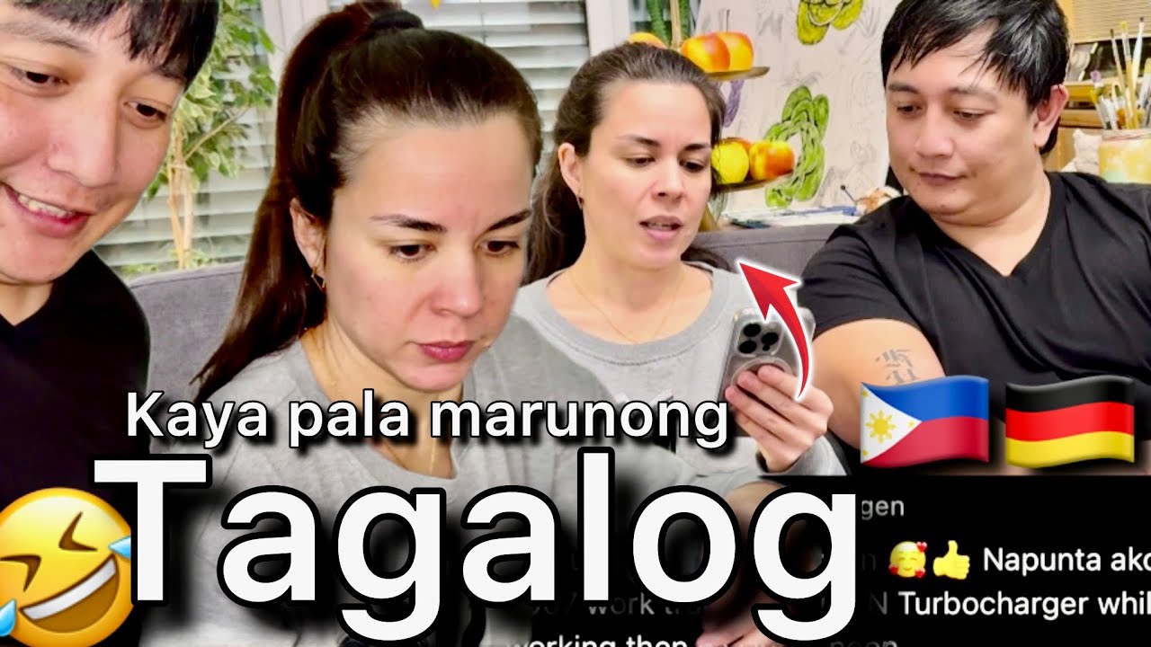 Kaya pala tagalog si misis 🤣 reading comments 😂 binungangaan 😅 Filipino ...