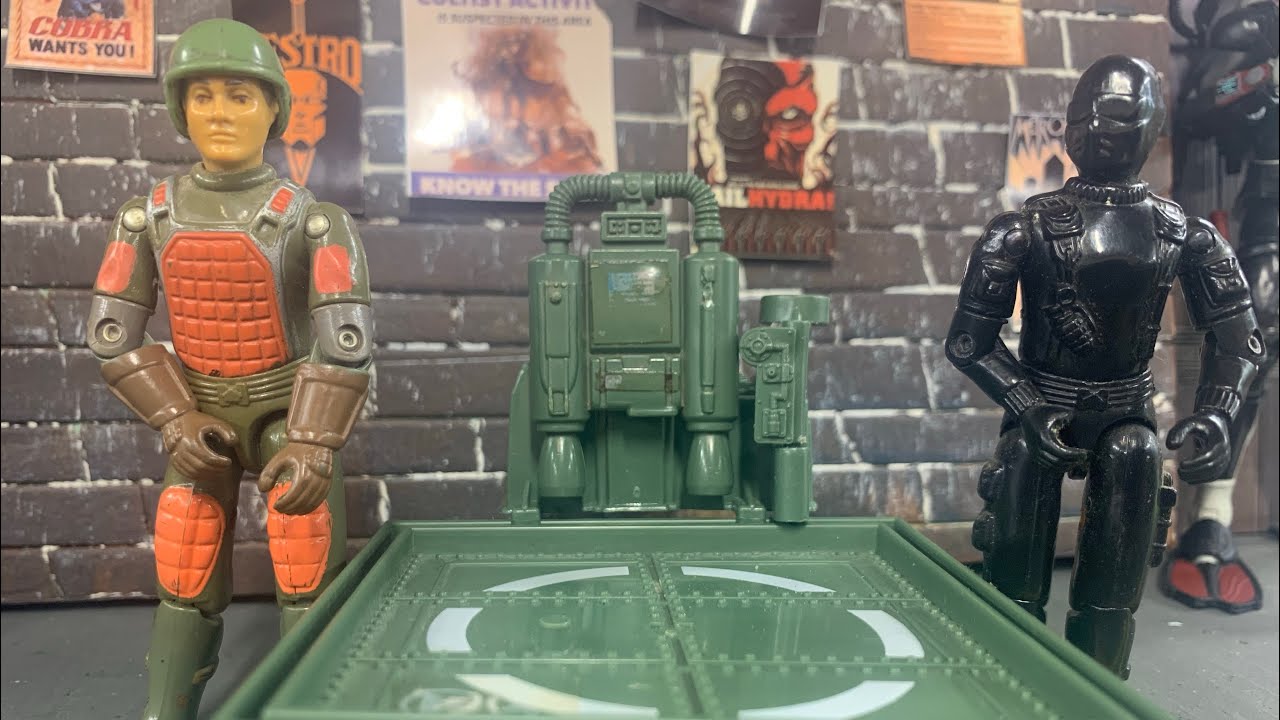 GI Joe 1982 JUMP Jet Pack review - YouTube
