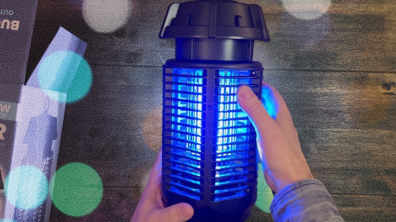 Electric Bug Zapper, Outdoor & Indoor with Switch – 4000V Powerful Grid ...