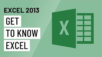 Microsoft Excel 2013 - YouTube