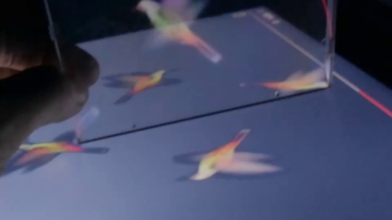 Hologram met een cd-hoesje? - YouTube