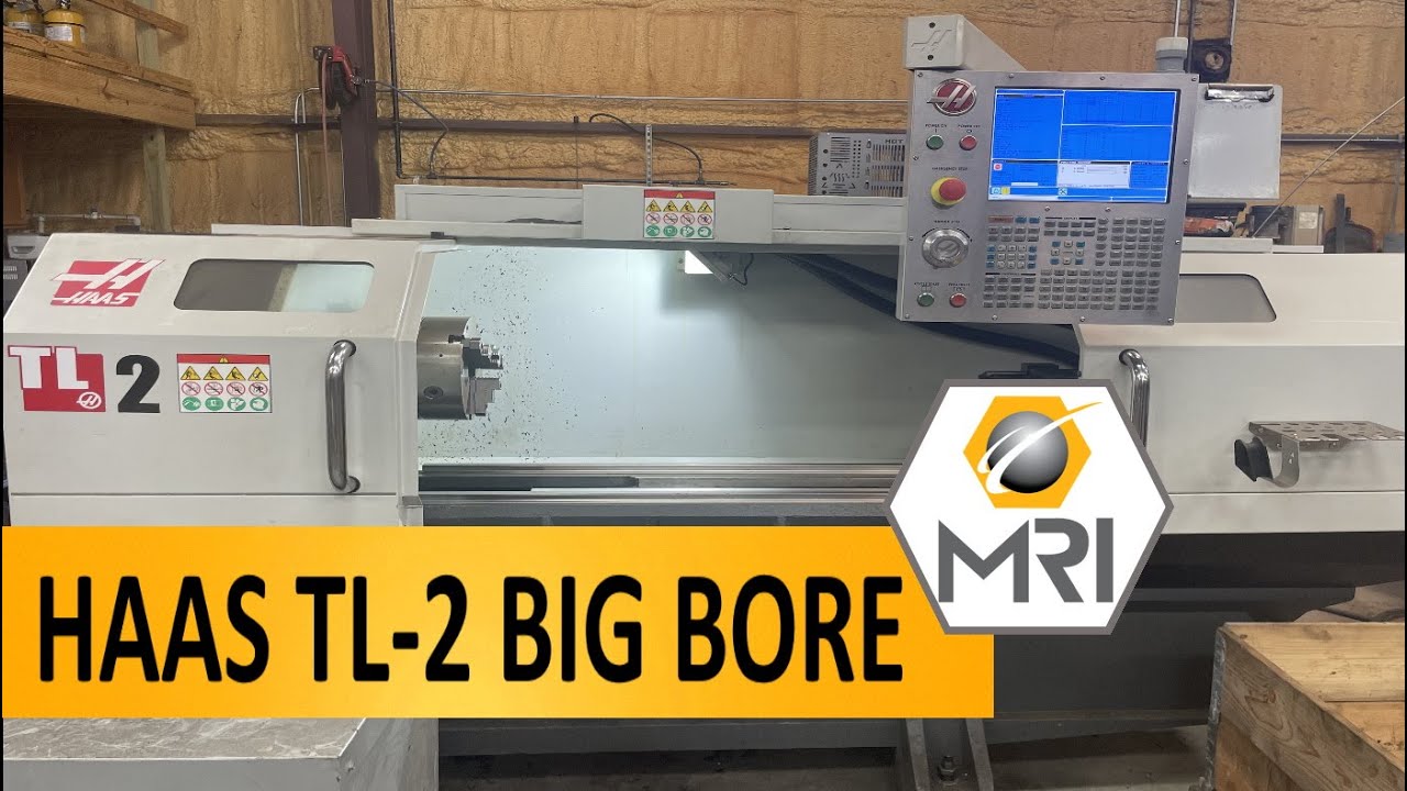 2016 HAAS TL-2 BIG BORE CNC LATHE - YouTube