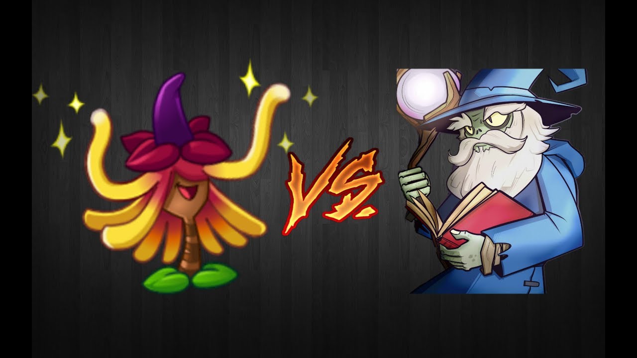PvZ 2 - Zombi Mago - Bruja Avellana - Dark Wizard vs Witchhazel - YouTube