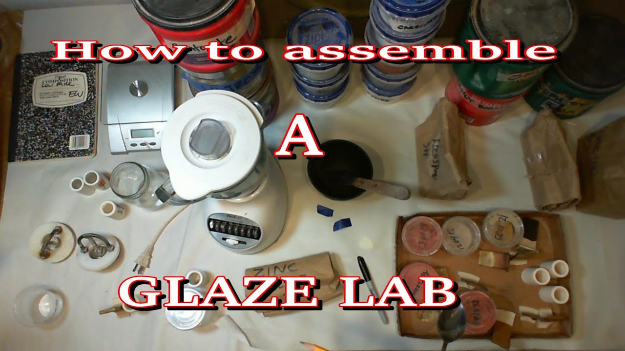 How to Assemble A Glaze Lab - YouTube