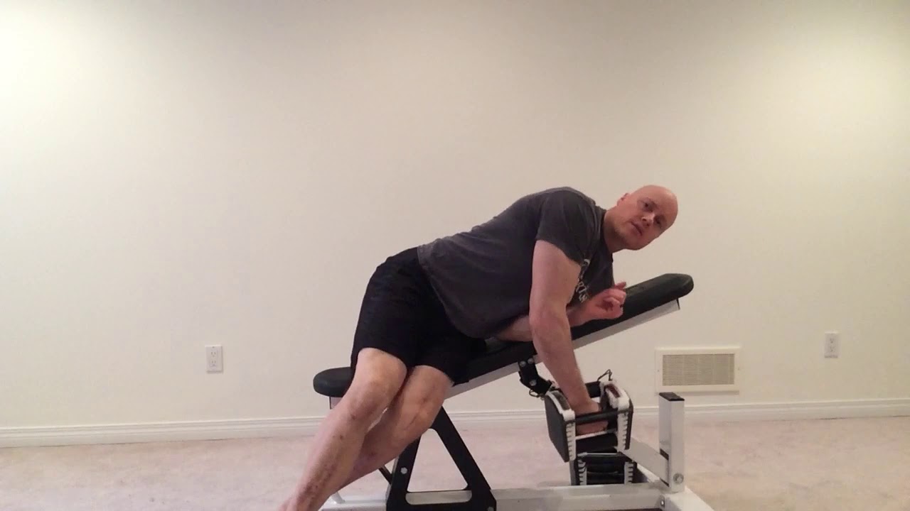Side Lying Rear Delt Dumbbell Raise - YouTube