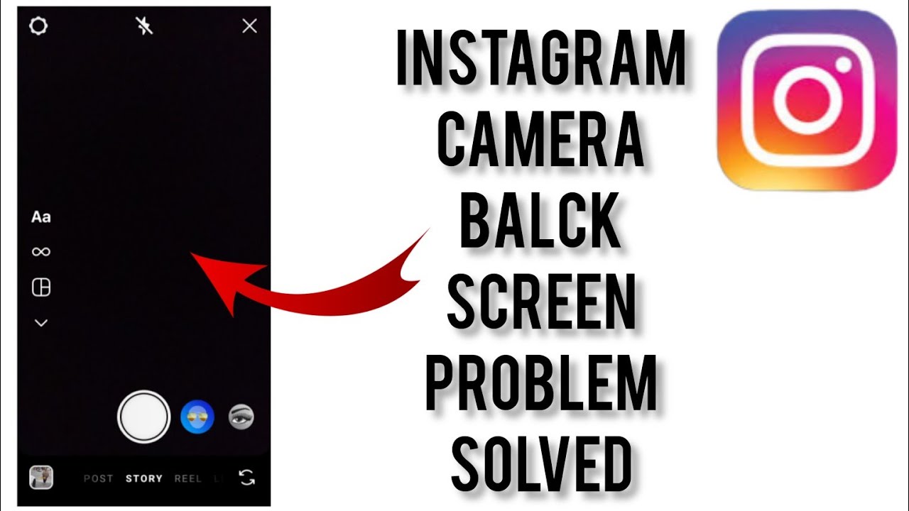 How To Solve Instagram Camera Black Screen Problem || Rsha26 Solutions ...