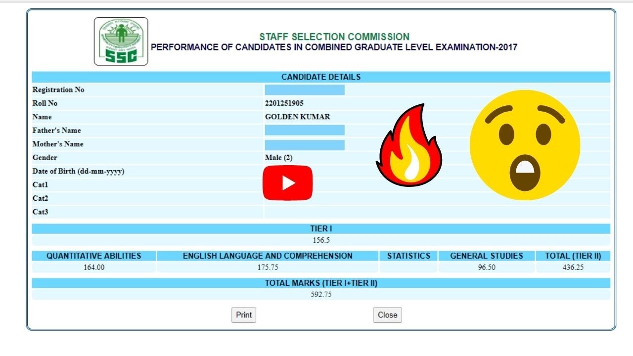 My SSC CGL Score And Final Result ASO CSS YouTube my-ssc-cgl-score-and-final-result-aso-css-youtube