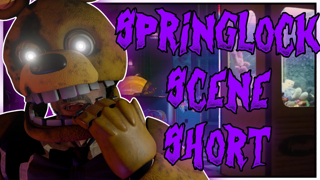 [FNAF/BLENDER] CANCELED SPRINGLOCK SCENE SHORT - YouTube