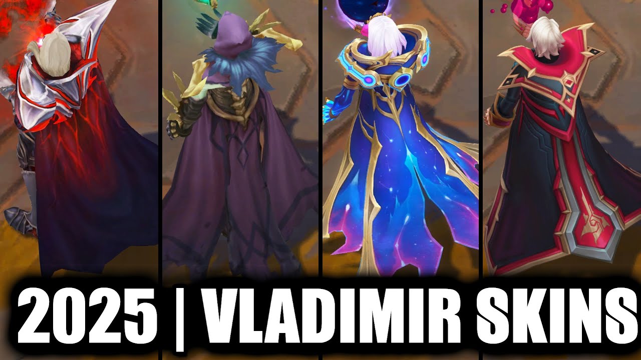 ALL VLADIMIR SKINS SPOTLIGHT 2025 | League of Legends - YouTube
