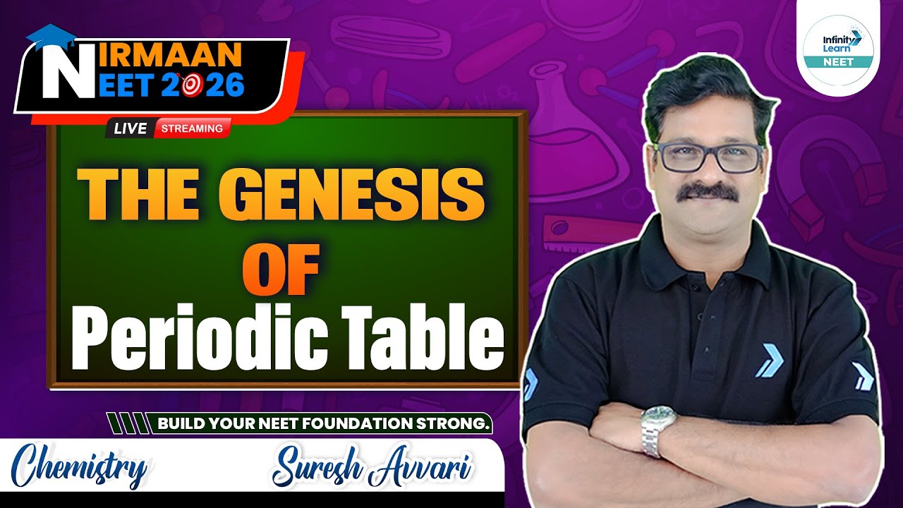 Genesis of Periodic Table Explained | NEET 2026 Chemistry | Class 11 ...