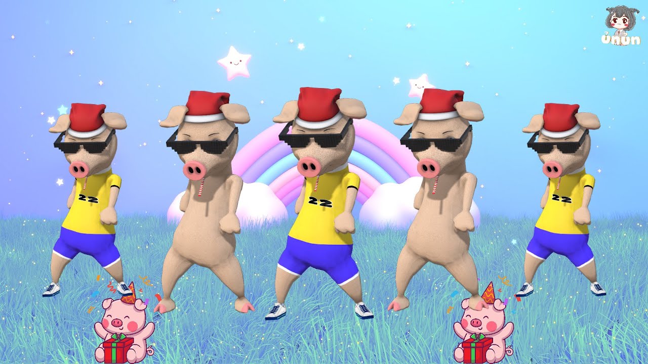 Những Chú Heo Con Nhảy Remix Cực Sôi Động - Đàn Heo Con - Liên Khúc ...