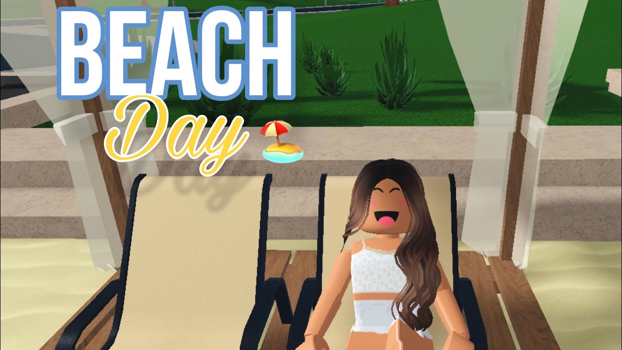 Teen's SUMMER Beach Day Trip! | ROBLOX Bloxburg | HawleeOllie - YouTube
