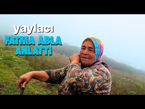 Maçka'da Yaylacılık Yapan Fatma abla ''Şehirde yaşayamam''#trabzonlu #karadenizli #karadenizkadını