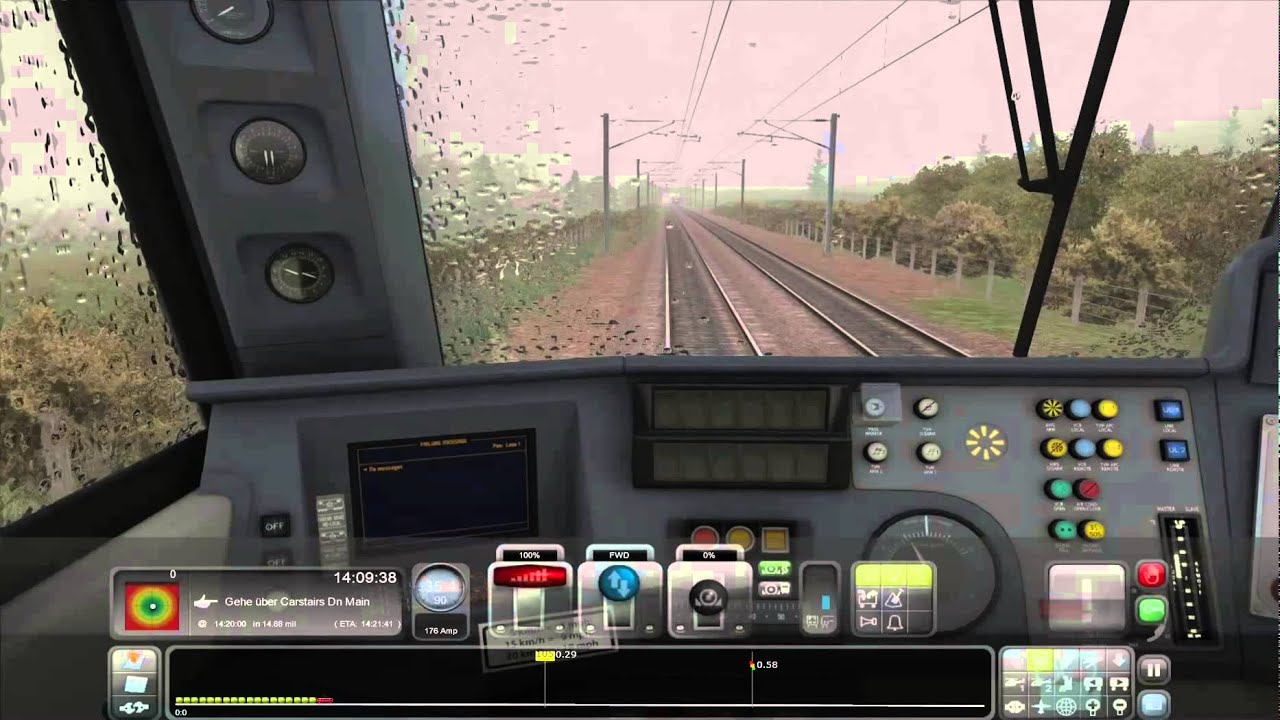RailSimulator Train Simulator #171 Class 92 Weniger Klicks - YouTube