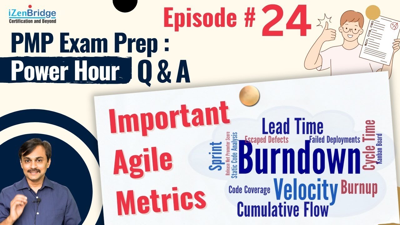 PMP Exam Prep Power Hour - Episode 24: Important Agile Metrics - YouTube