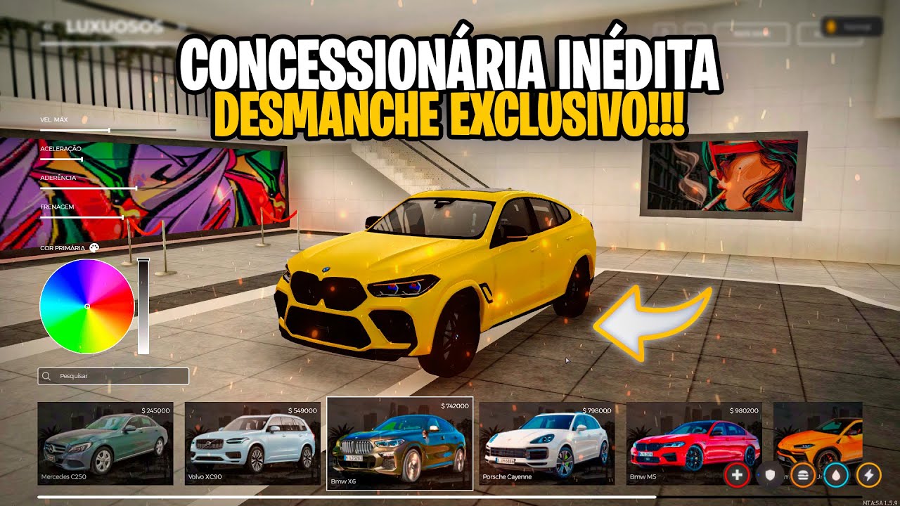 ICE ROLEPLAY - CONCESSIONÁRIA E DESMANCHE INÉDITOS NO MTA! SERVIDOR ...